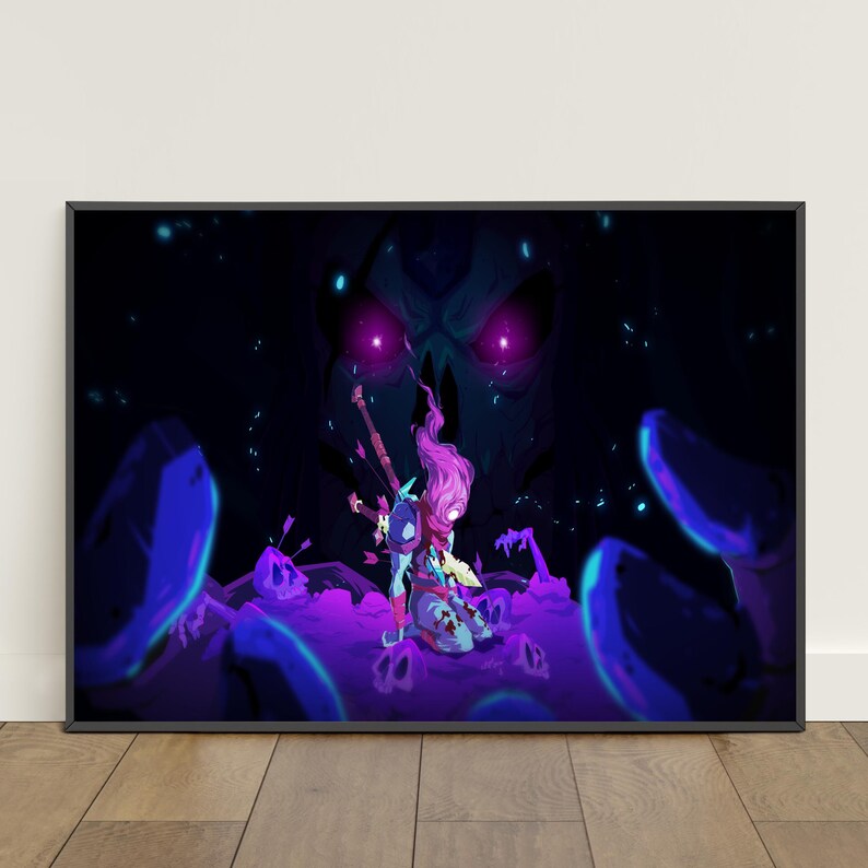 Dead Cells Poster | the Beheaded Wall Art | Game Canvas Print #5 - Etsy