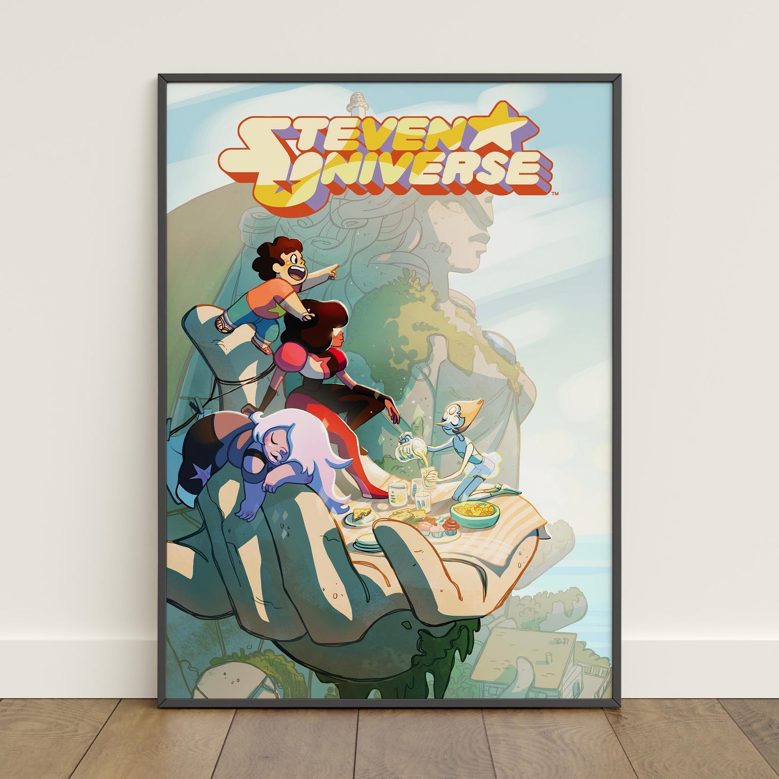 Steven Universe Poster | Steven Wall Art | TV Show Canvas Print - Etsy