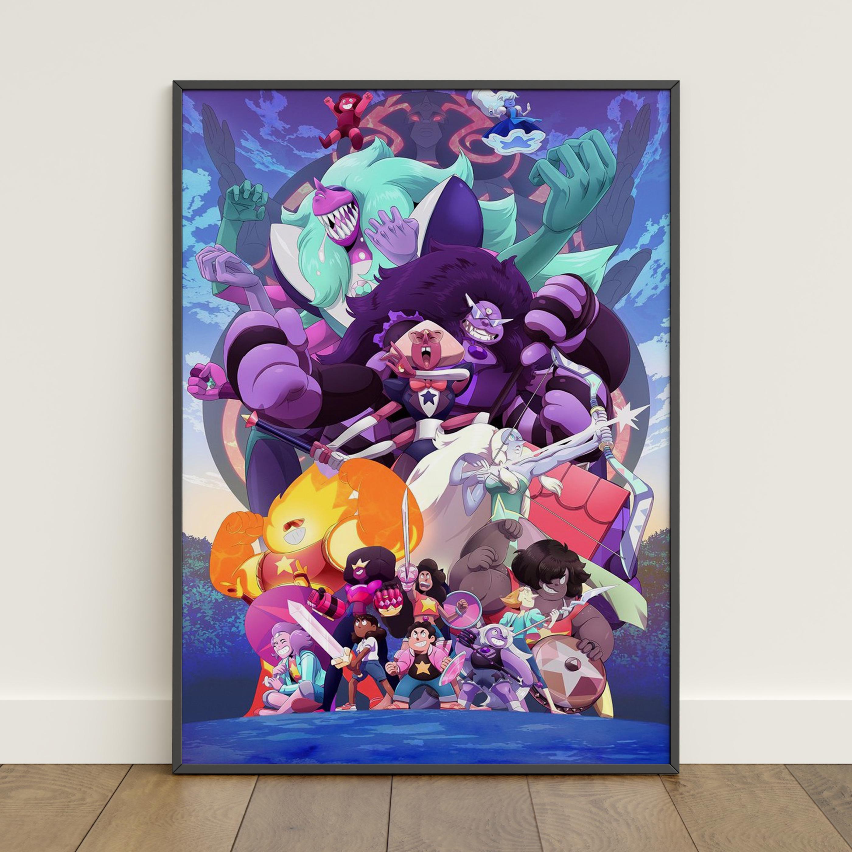 Steven Universe Poster | Steven Wall Art | TV Show Canvas Print - Etsy