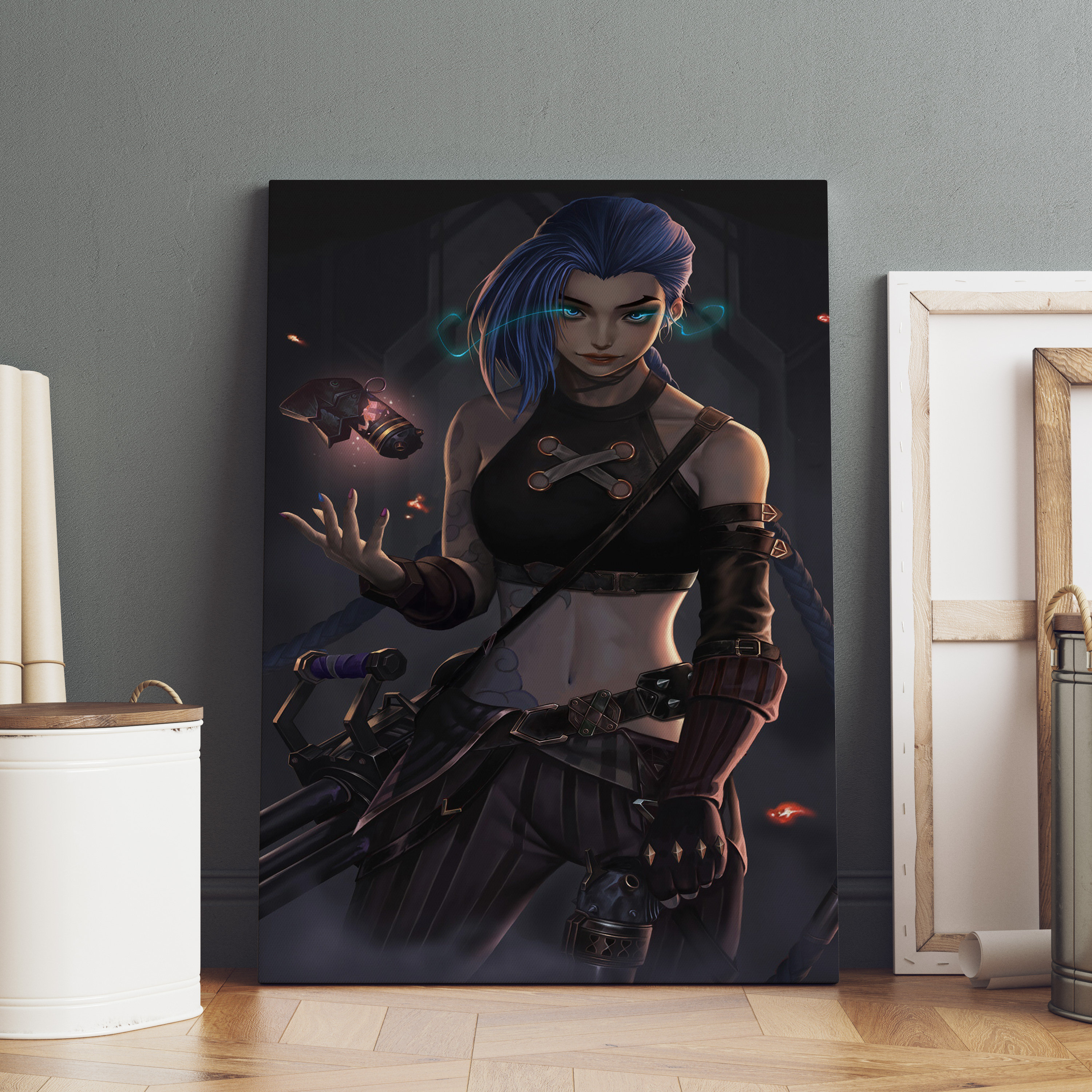 Arcane Poster Jinx Wall Art Premium Canvas Print TV Series - Etsy
