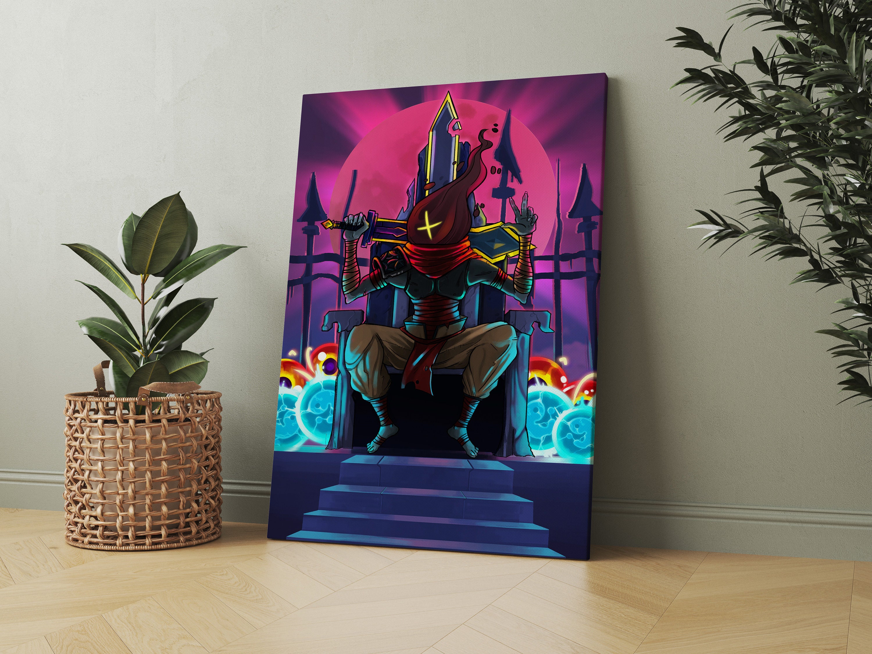 Dead Cells Poster the Beheaded Wall Art Premium Canvas - Etsy