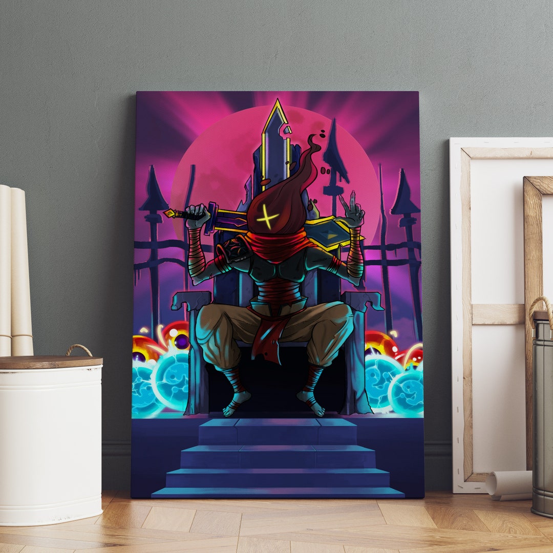 Dead Cells Poster, the Beheaded Wall Art, Premium Canvas Print, Game ...