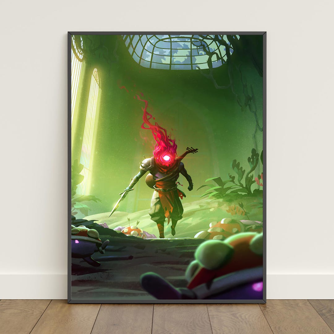 Dead Cells Poster | the Beheaded Wall Art | Game Canvas Print #2 - Etsy