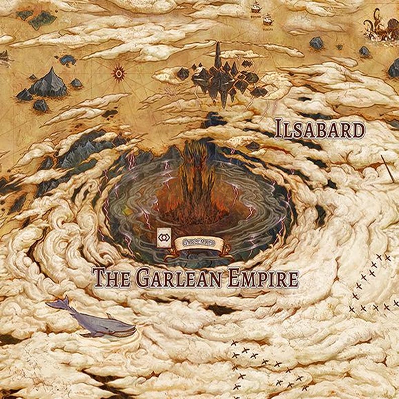 Final Fantasy World Map Poster | Map of the Three Great Continents Wall ...