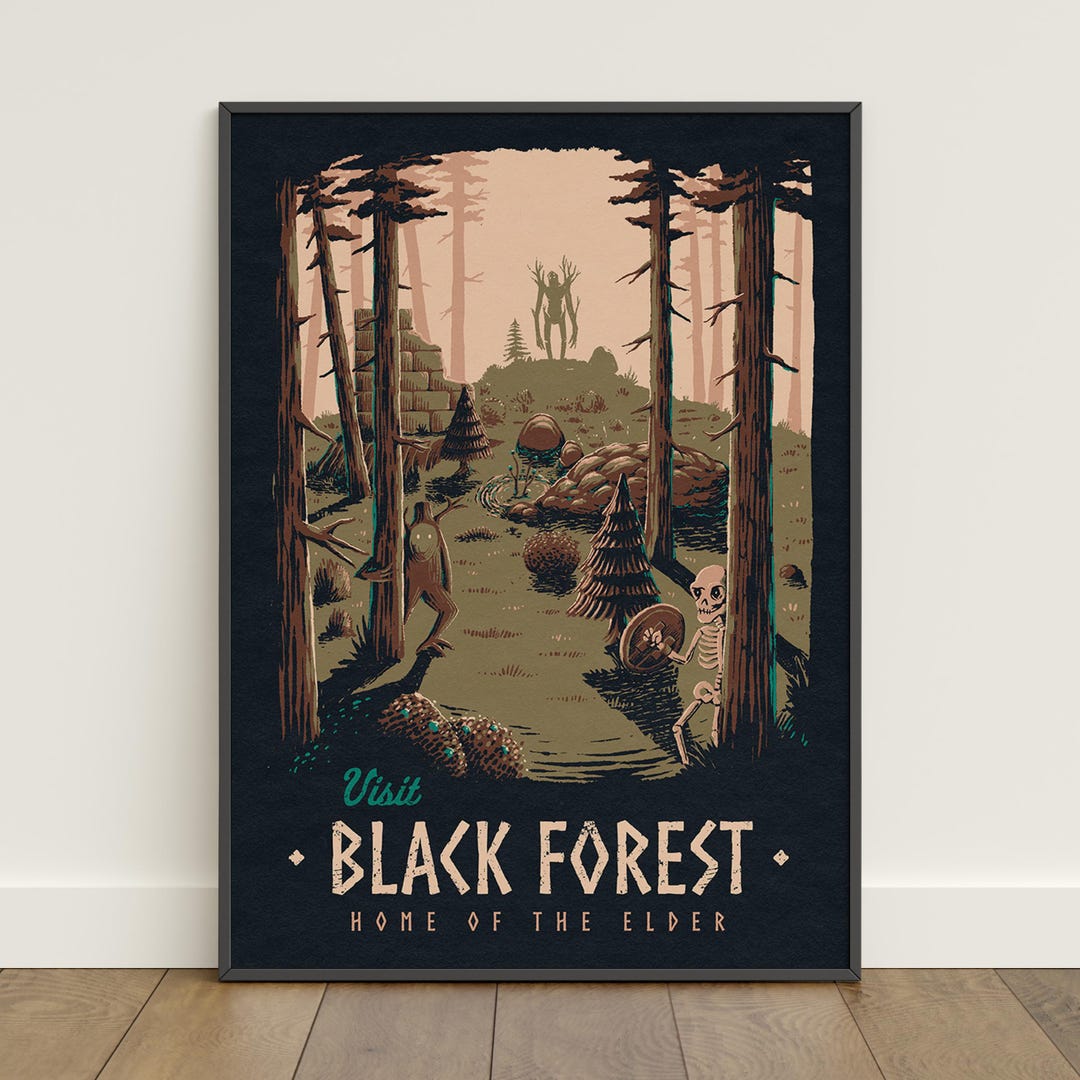 Valheim Poster | Viking Wall Art | Game Canvas Print - Etsy
