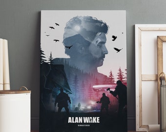 Alan Wake Fan Art - Etsy
