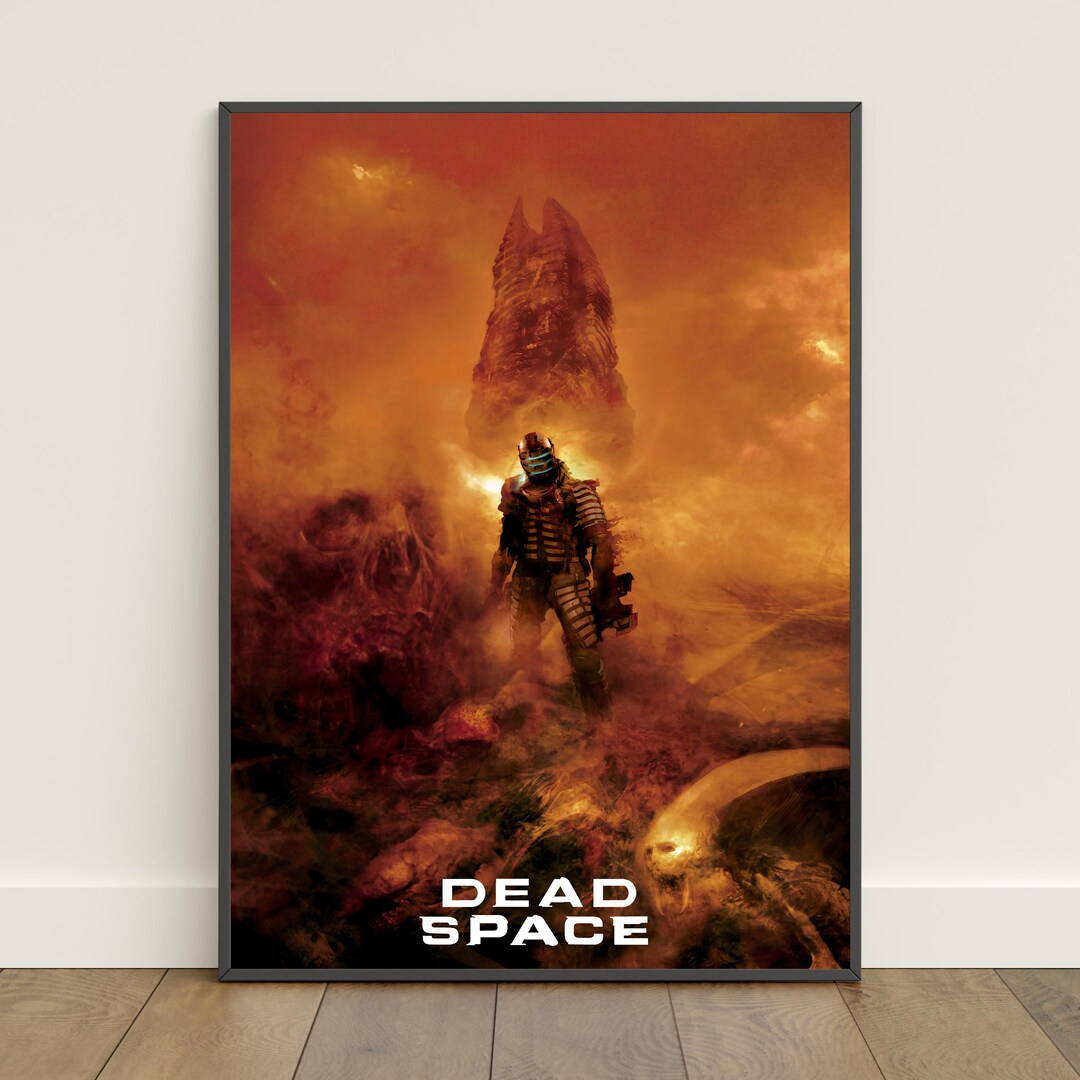 Dead Space Poster | Isaac Clarke Wall Art | Game Canvas Print - Etsy