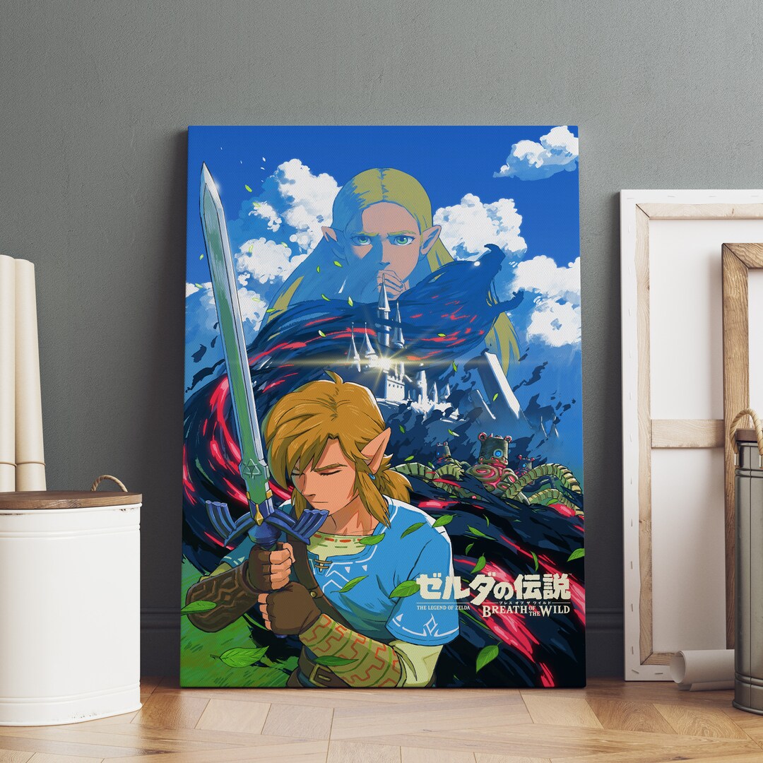The Legend of Zelda Poster Breath of the Wild Wall Art - Etsy