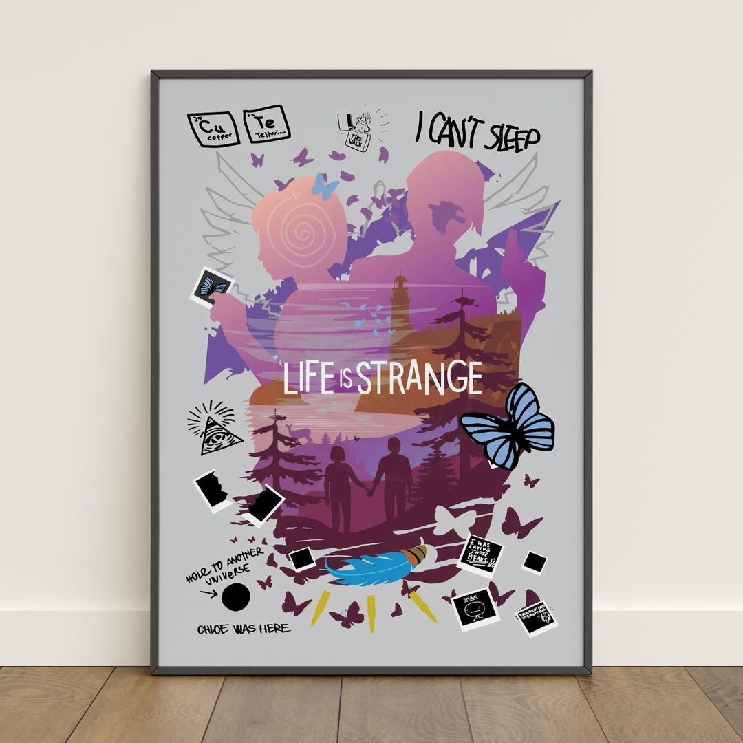 Life is Strange Poster | Max Caulfield Wall Art | Game Canvas Print - Etsy