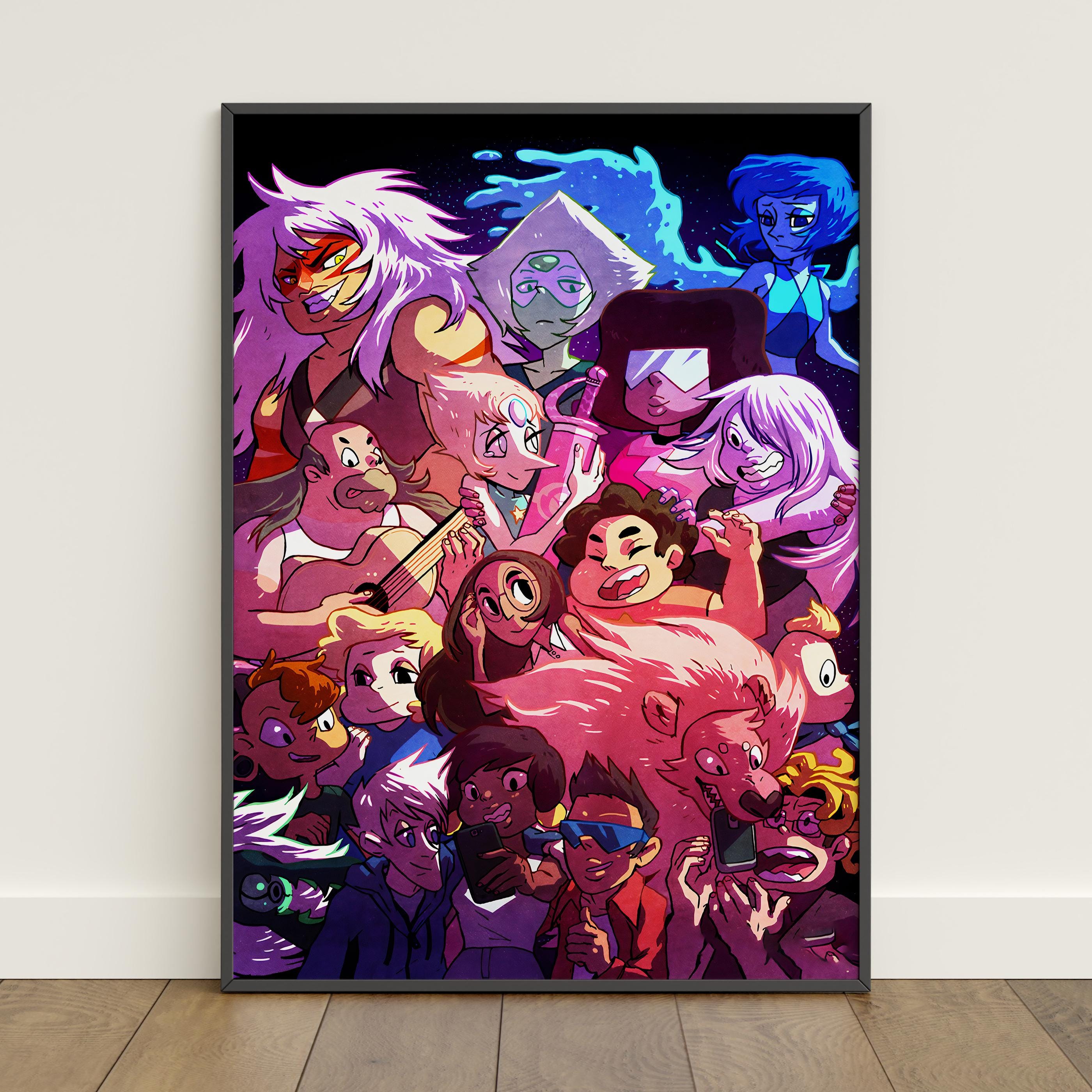 Steven Universe Poster | Steven Wall Art | TV Show Canvas Print - Etsy
