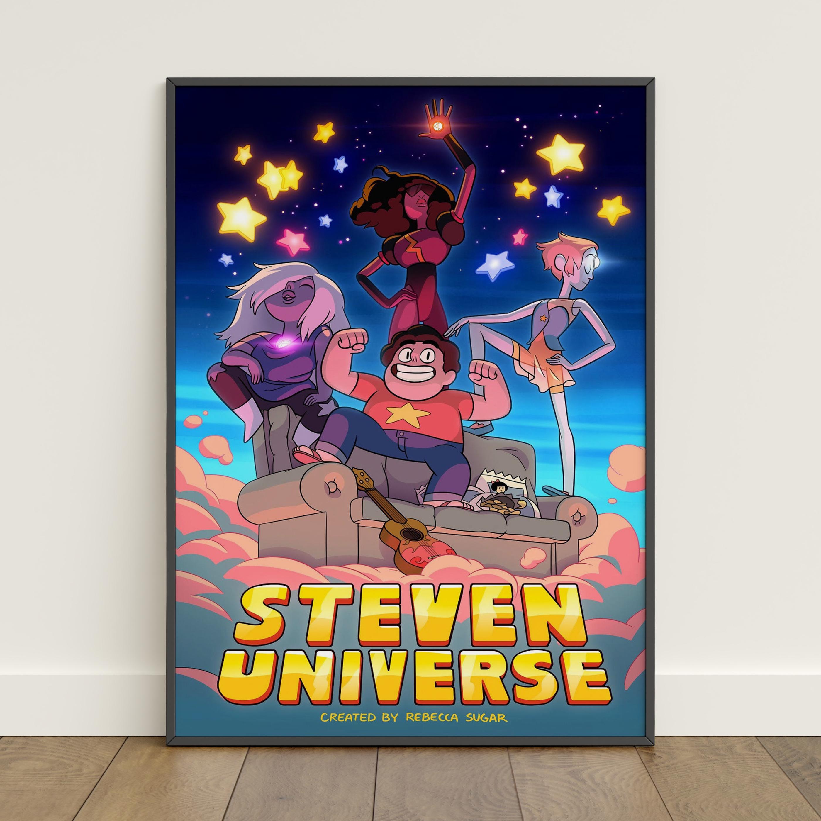 Steven Universe Poster | Steven Wall Art | TV Show Canvas Print - Etsy