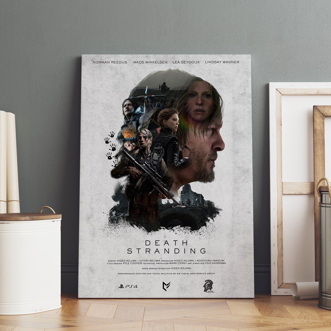 Death Stranding Poster Sam Wall Art Premium Canvas Print - Etsy