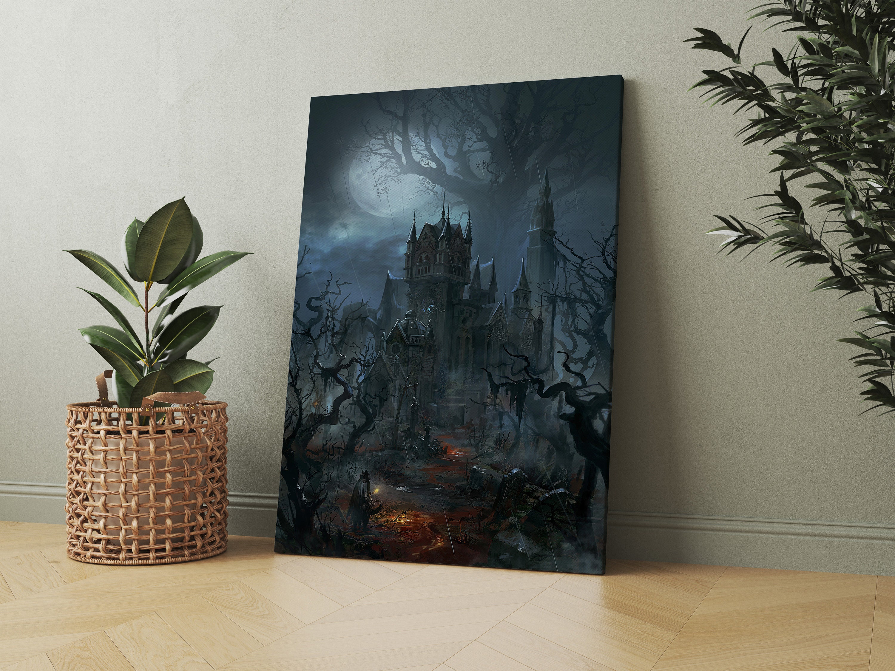 Bloodborne Poster, Lady Maria Wall Art, Premium Canvas Print, Game Fan ...
