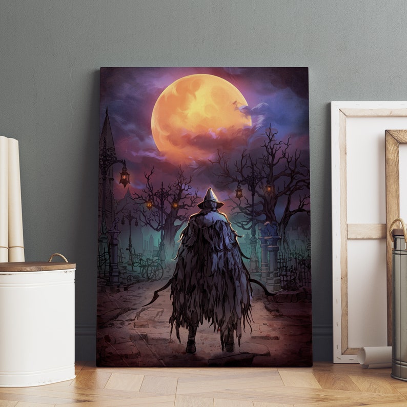 Bloodborne Poster Lady Maria Wall Art Premium Canvas Print - Etsy Australia