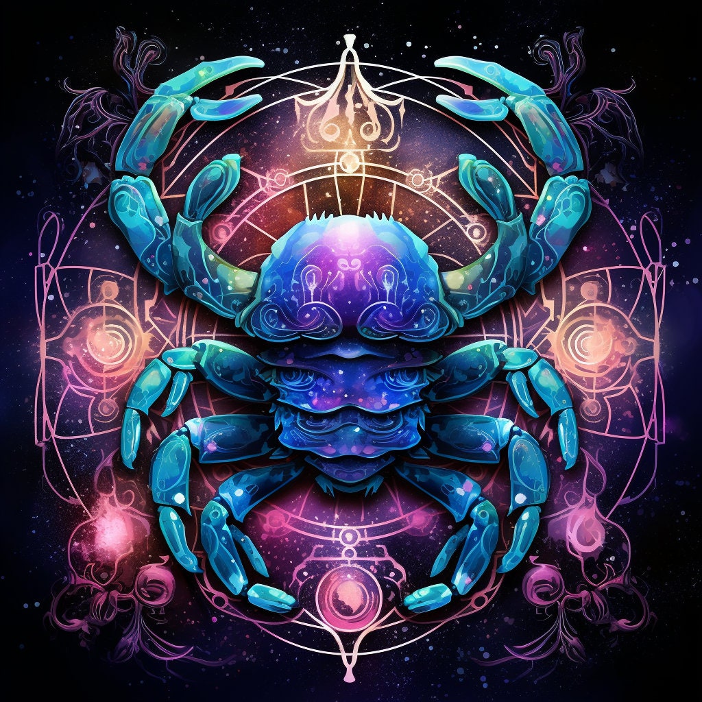 Cancer Horoscope Symbol Wallpaper