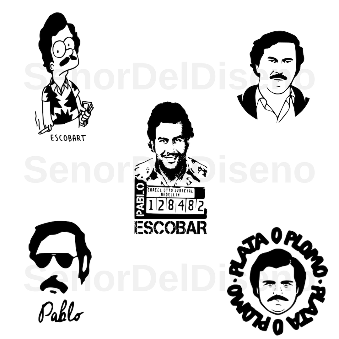Pablo Escobar SVG | Pablo Escobar Clip Art | Pablo Escobar | Pablo ...