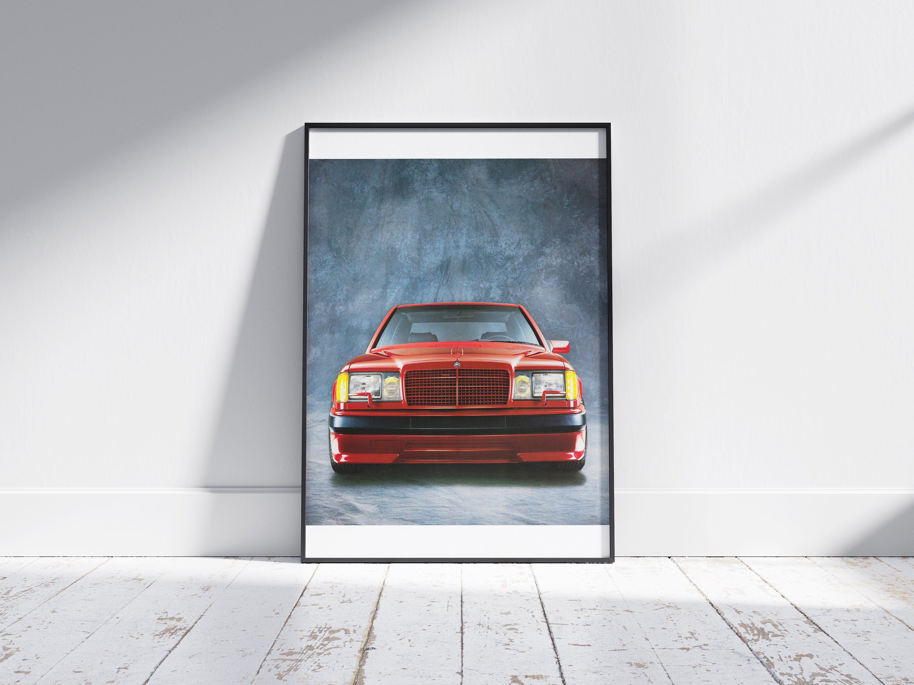 W124 AMG Upgrade Your Home Decor With a Stunning Mercedes Benz Digital ...