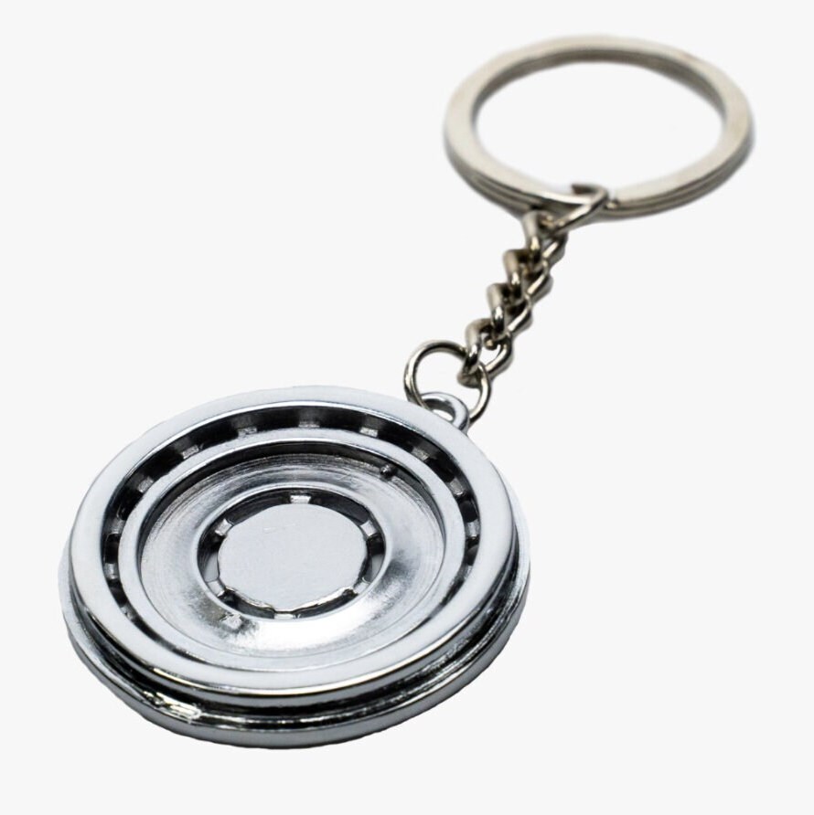 Top Quality Hubcap Mercedes Keychain Keyring Chrome Alloy Wheel Old ...