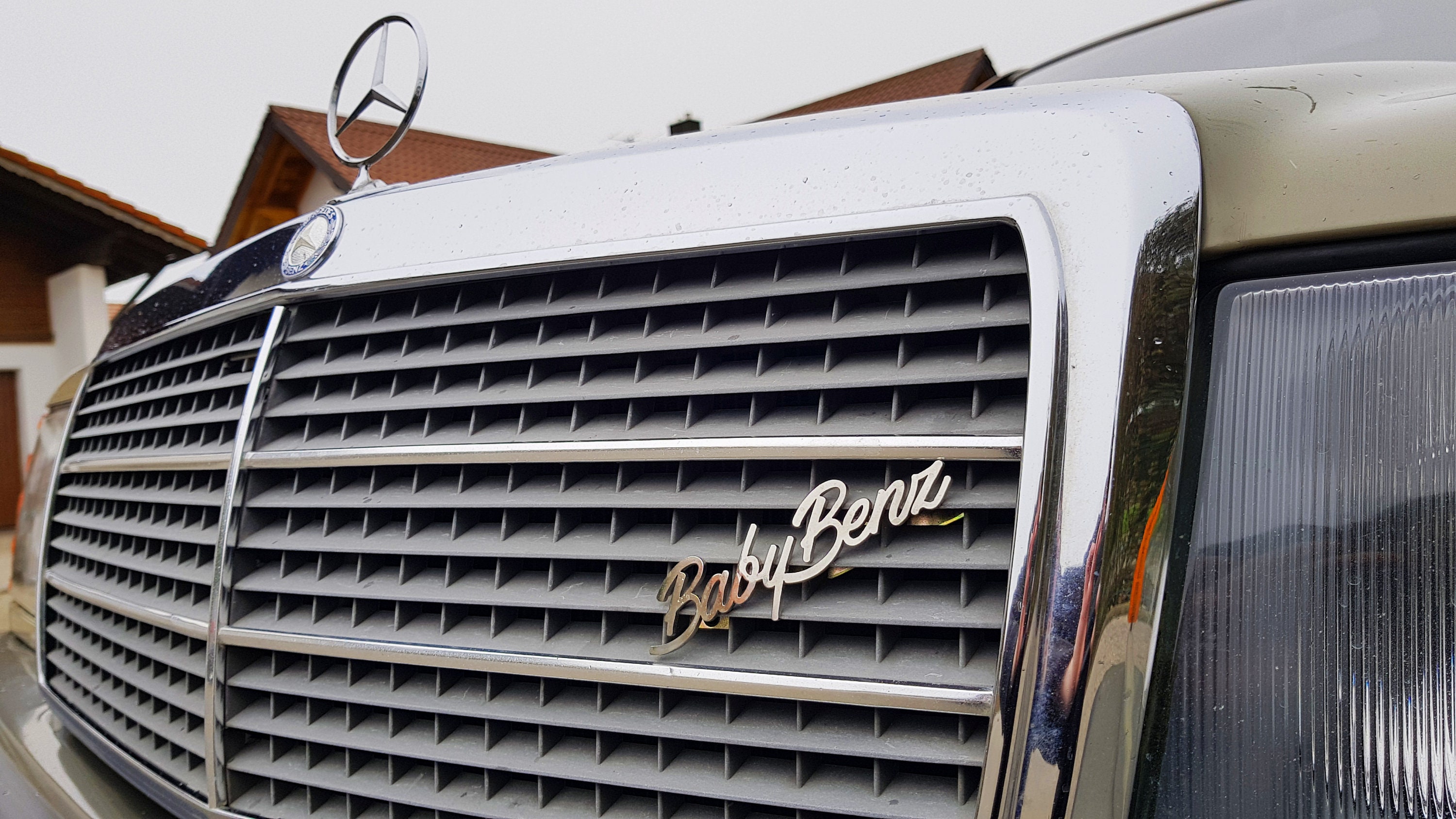 Baby Benz Grill Emblem Badge for W201 Mercedes 190E Benz 190D - Etsy