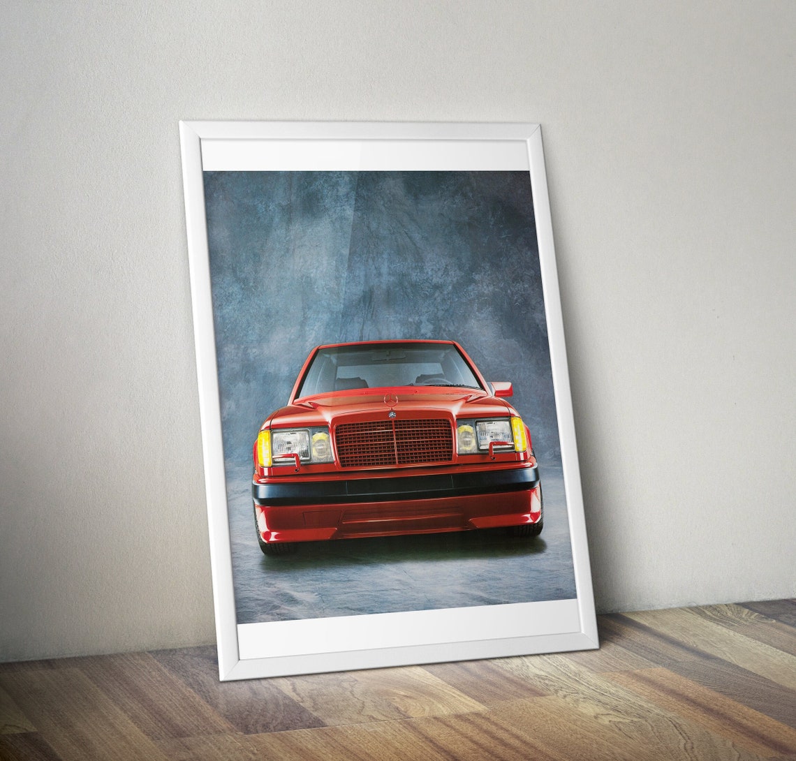 W124 AMG Upgrade Your Home Decor With a Stunning Mercedes Benz Digital ...