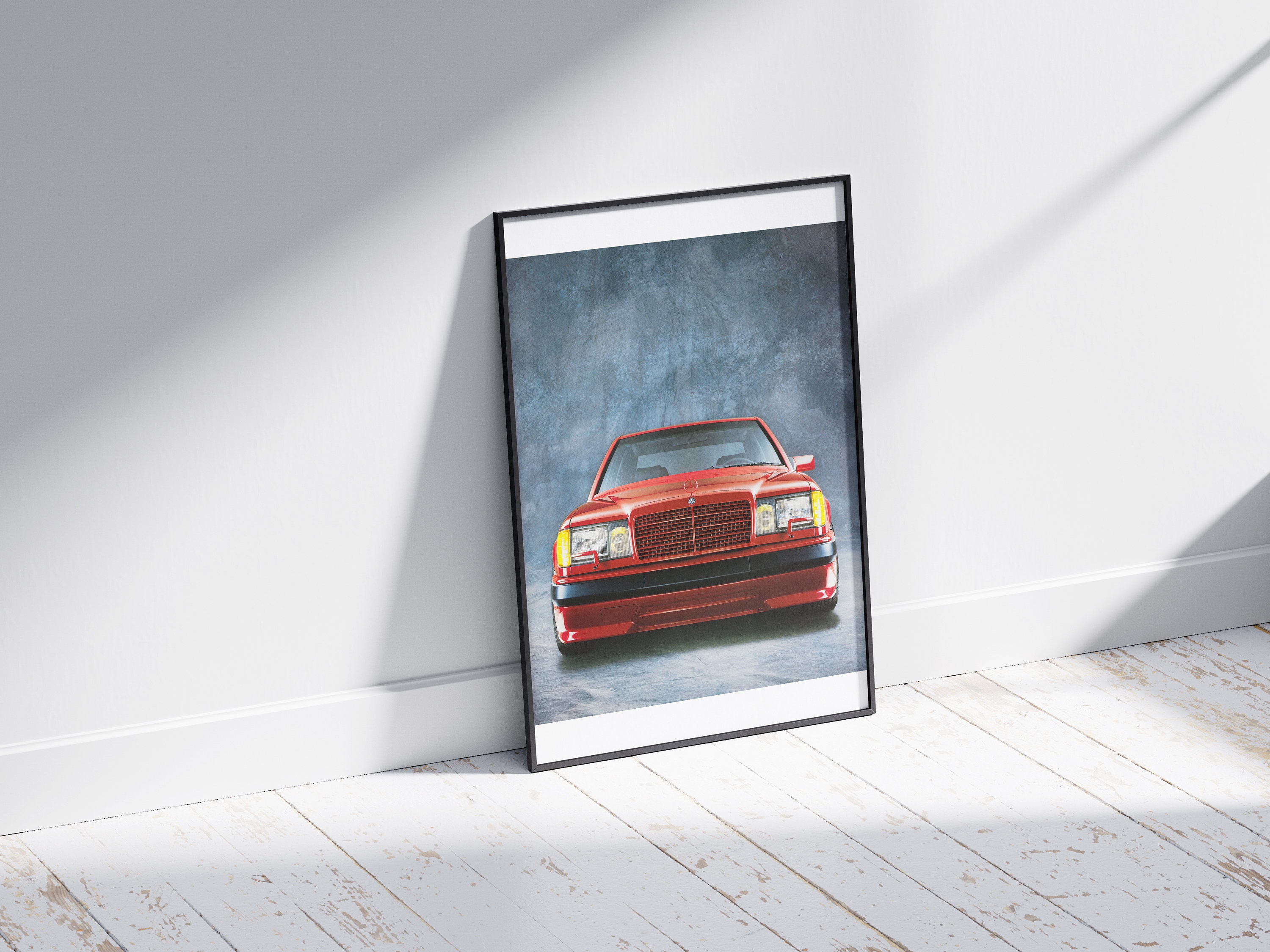 W124 AMG Upgrade Your Home Decor With a Stunning Mercedes Benz Digital ...