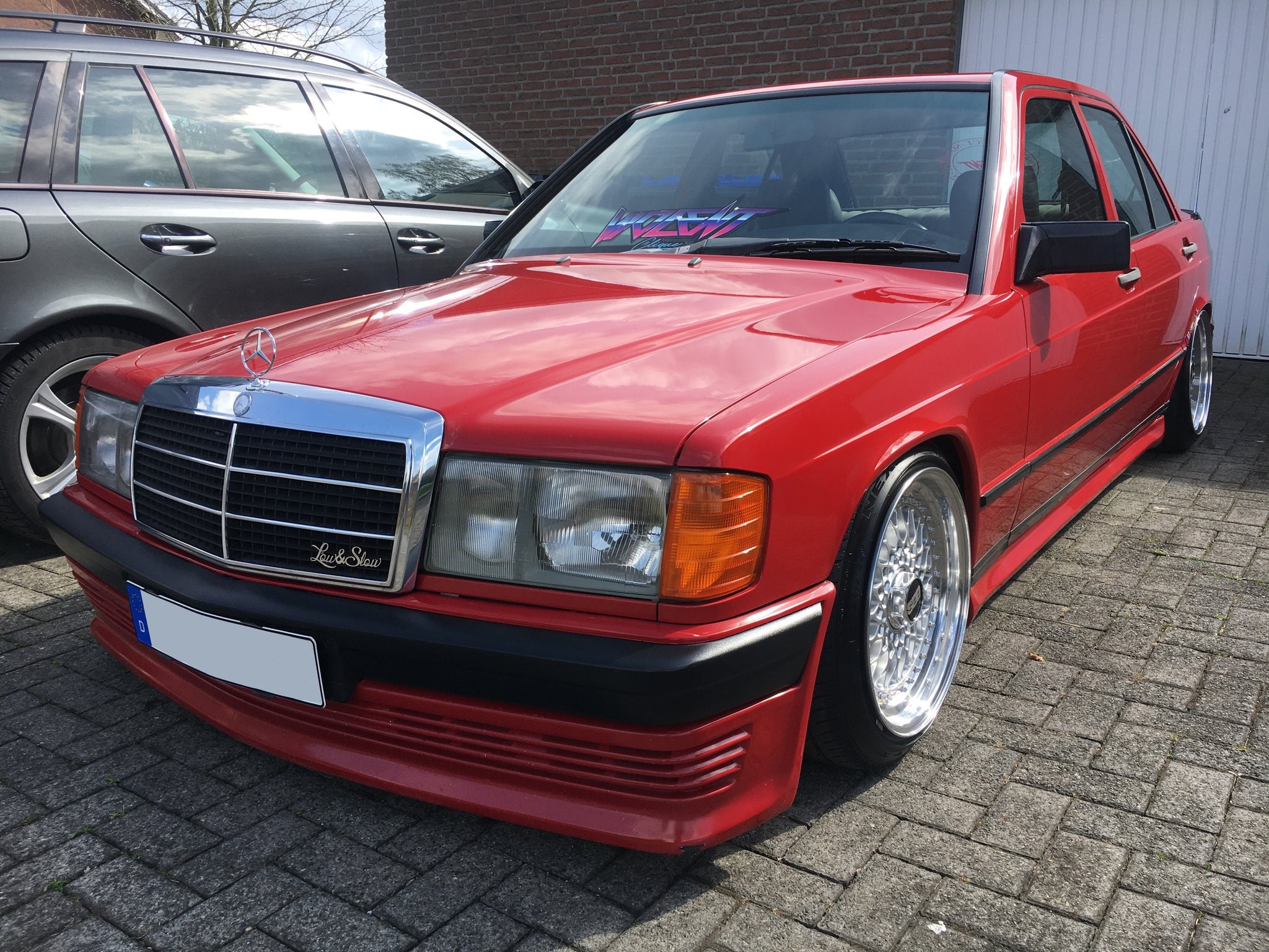 Custom Low & Slow Grill Emblem Badge for Classic Mercedes Benz ...