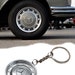 Top Quality Hubcap Mercedes Keychain Keyring Chome Alloy Wheel Old ...