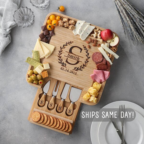 Personalized Cheese Board - Etsy