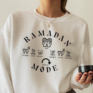Ramadan Mode Sweatshirt, Family Ramadan Shirt, Ramadan Mubarak Shirt ...