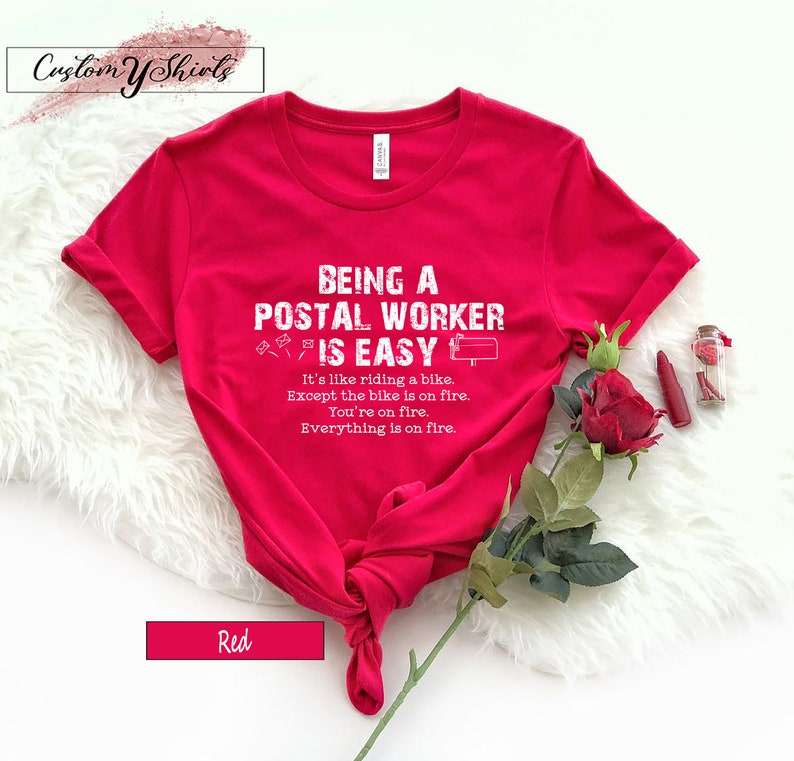 Being A Postal Worker is Easy Sweatshirt, Mailman Shirts, Mail Carrier ...