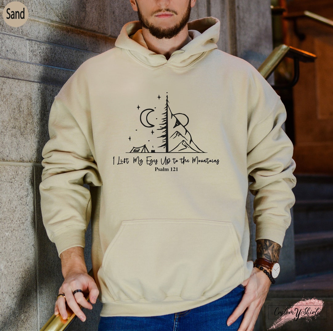 Trendy Christian Sweatshirt, Men's Religious Shirt, Bible Verse Hoodie ...
