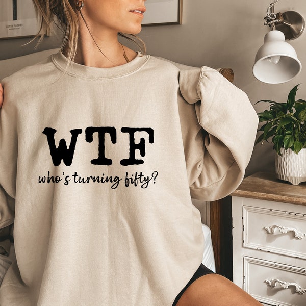 Wtf Who is Turning 50 - Etsy