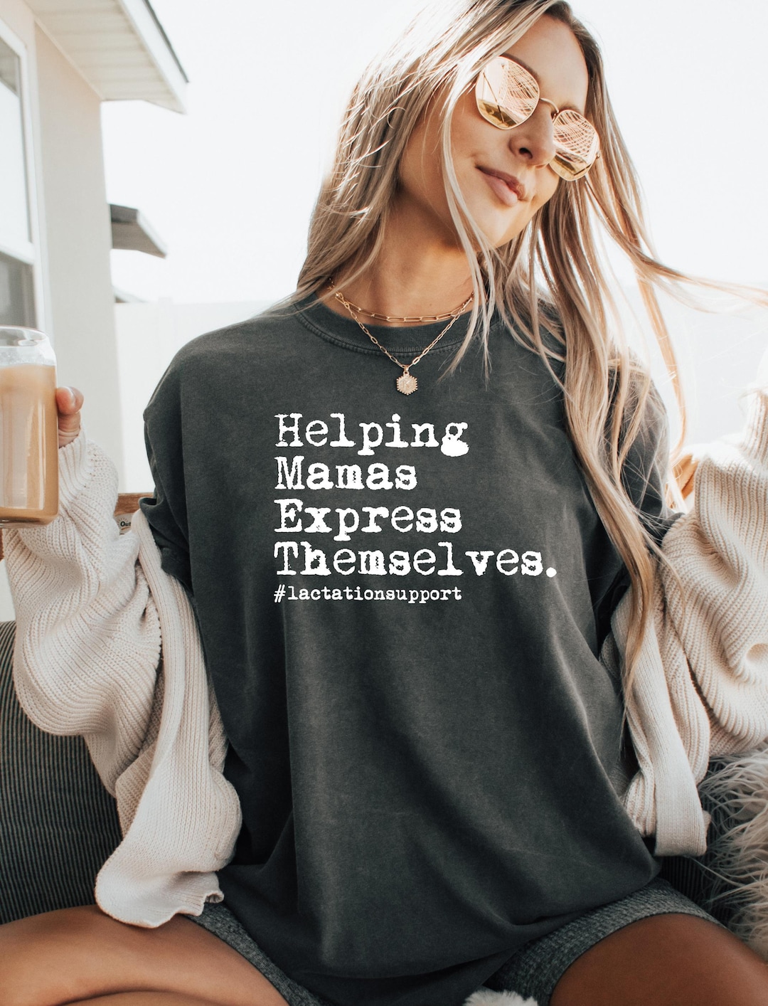 Helping Mamas Express Themselves T-shirt, Educator Sweatshirt for Woman ...