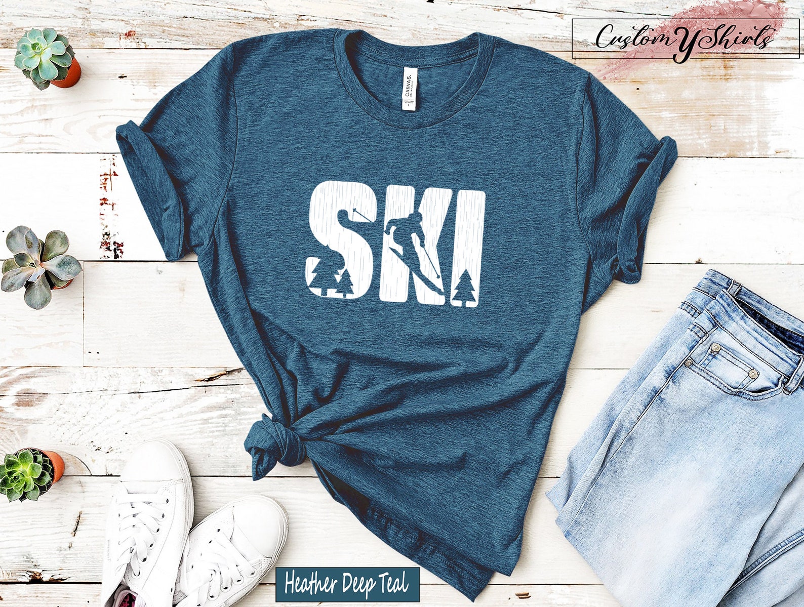 Ski Shirt, Snowboarding Shirt, Winter Sports, Skiing Shirts, Skier ...