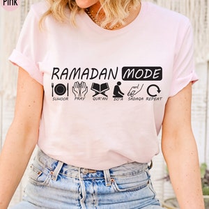 Ramadan Mode Sweatshirt, Ramadan Shirts, Ramadan Kareem Shirt, Muslim ...