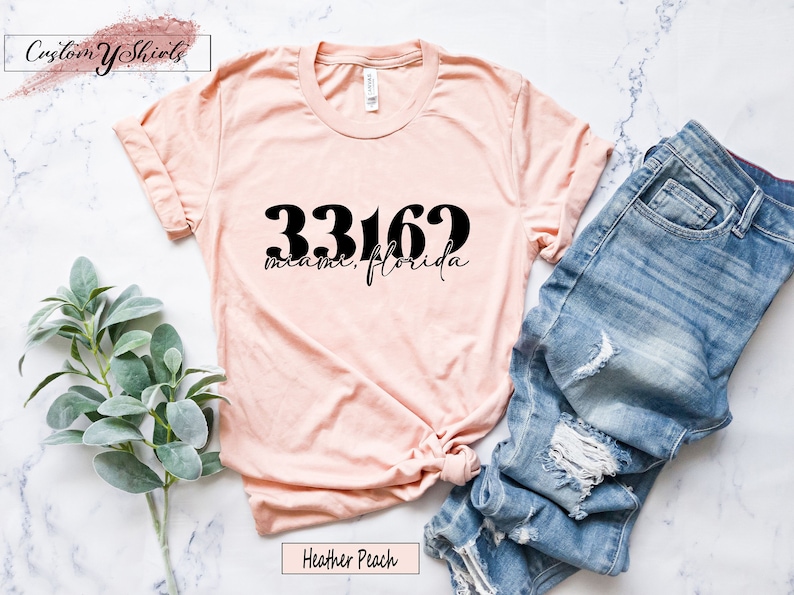 Code Shirt Hometown Shirt City Shirt Custom Postal Code - Etsy