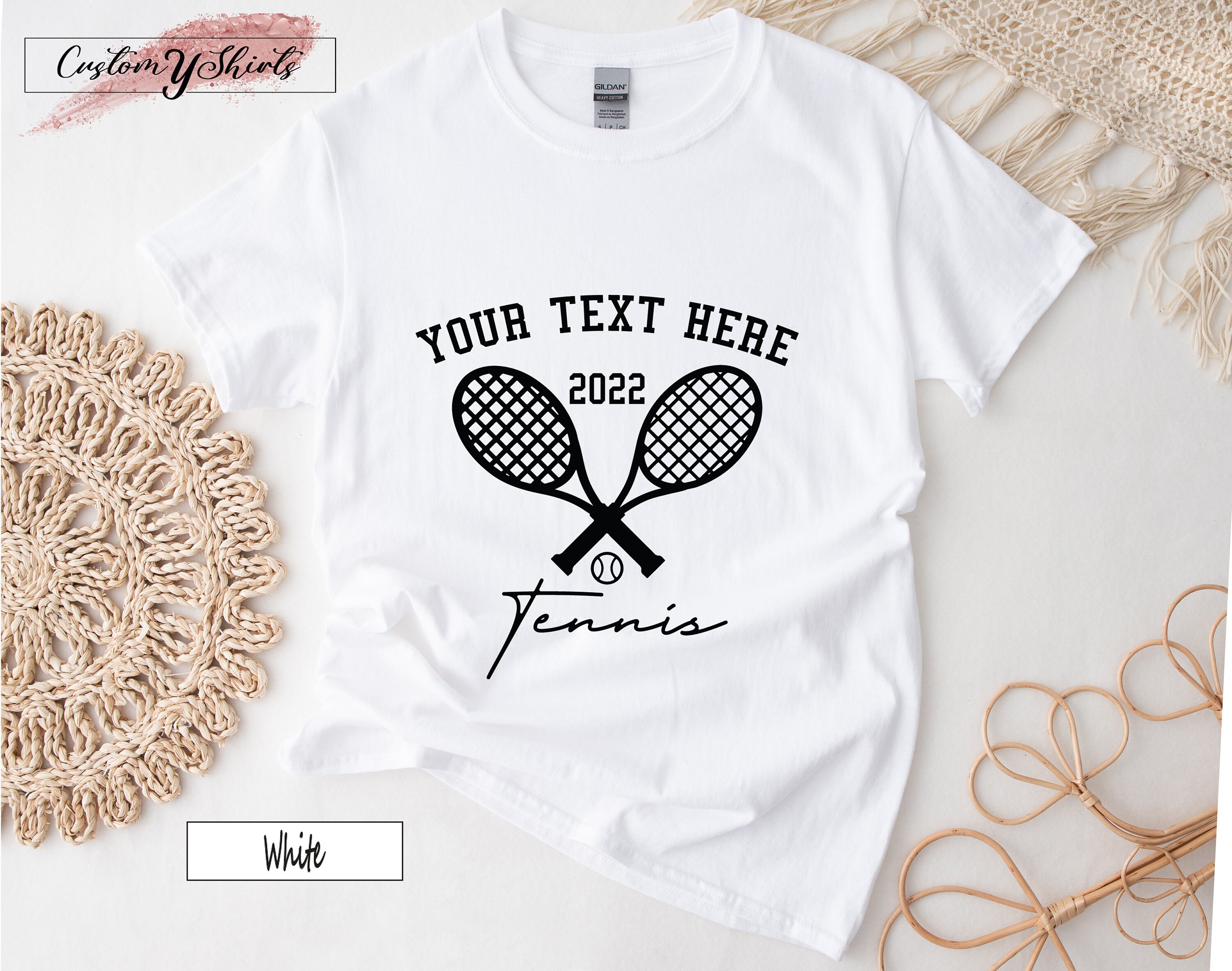 Custom Tennis Shirt Tennis Player Shirt Game Day Shirt - Etsy