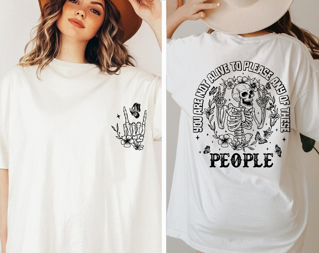 You Are Not Alive to Please Any of These People Sweatshirt, Floral ...