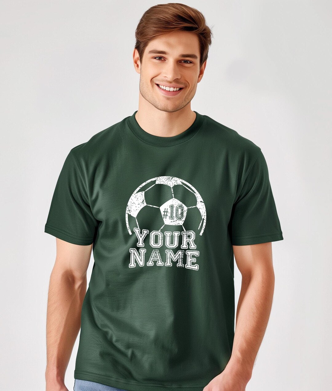 Custom Soccer Shirt, Your Name Soccer Sweatshirt, Personalized Soccer ...