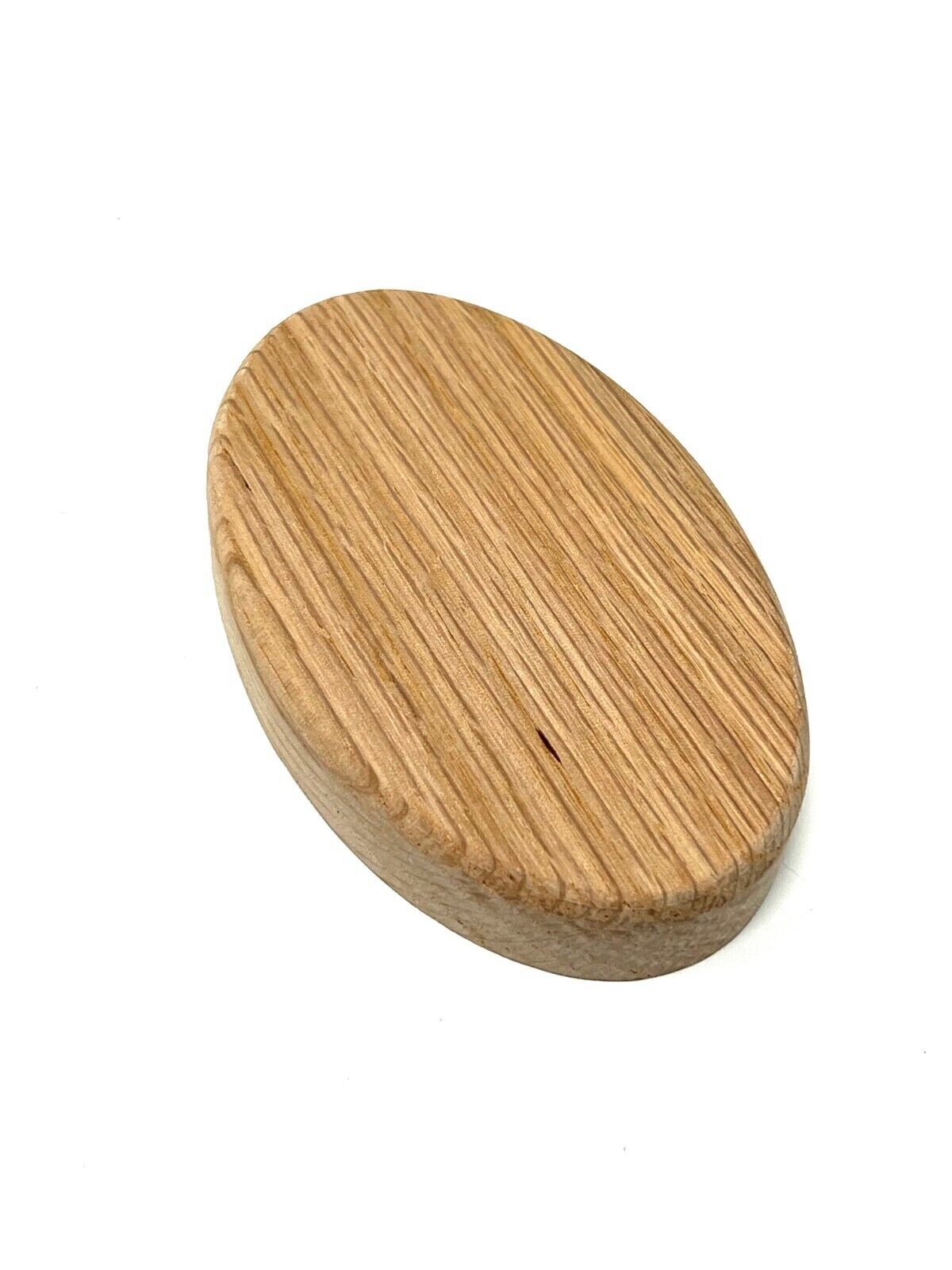 Solid Oak Oval Plaque Sign Blank Wooden Decoration Plinth Craft Stand ...