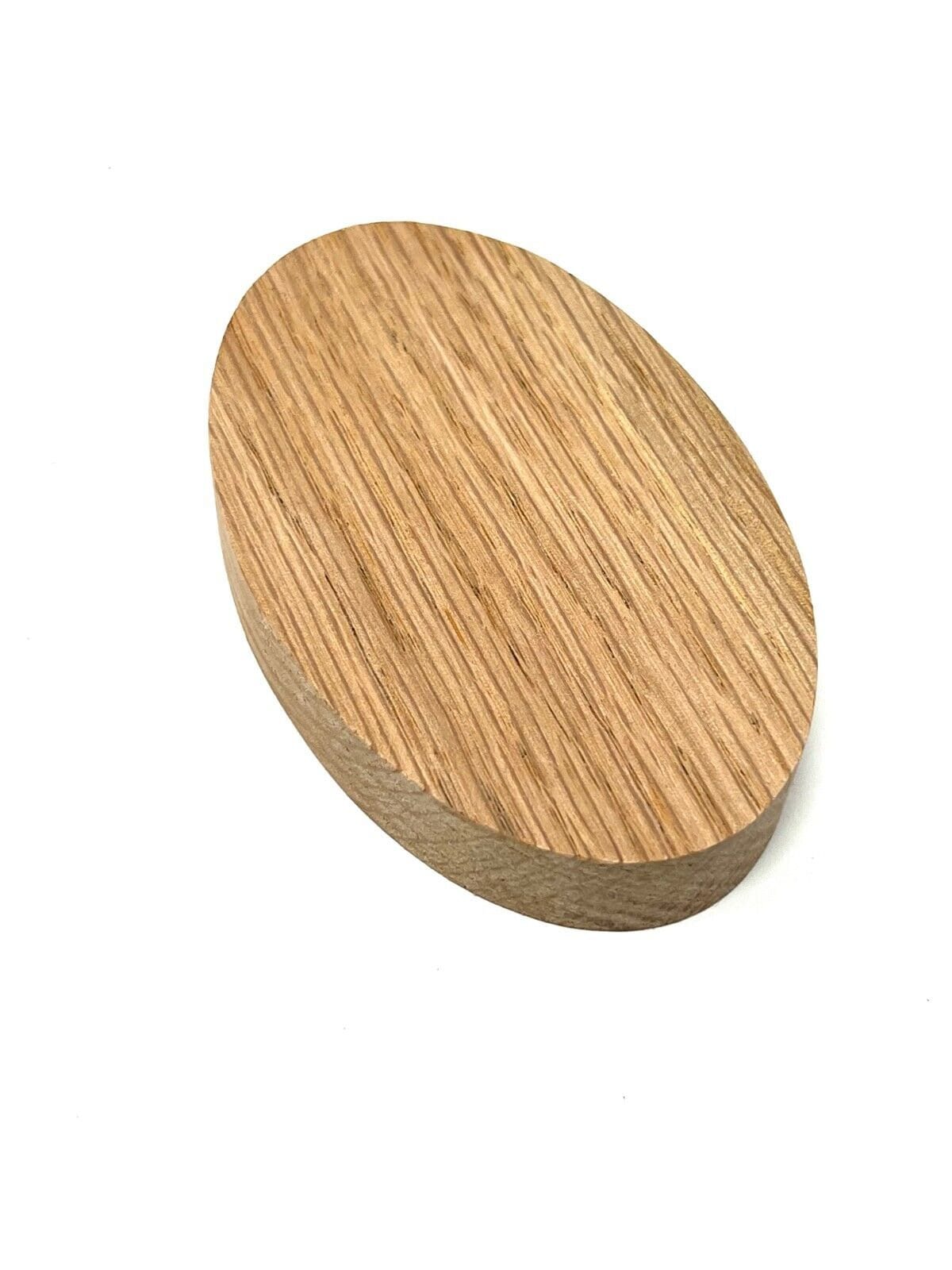 Solid Oak Oval Plaque Sign Blank Wooden Decoration Plinth Craft Stand ...