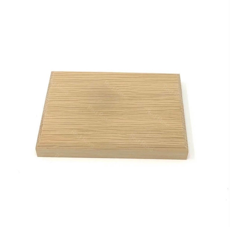 Solid Oak Rectangle Wooden Plaque Craft Decoration Sign Plinth Stand ...