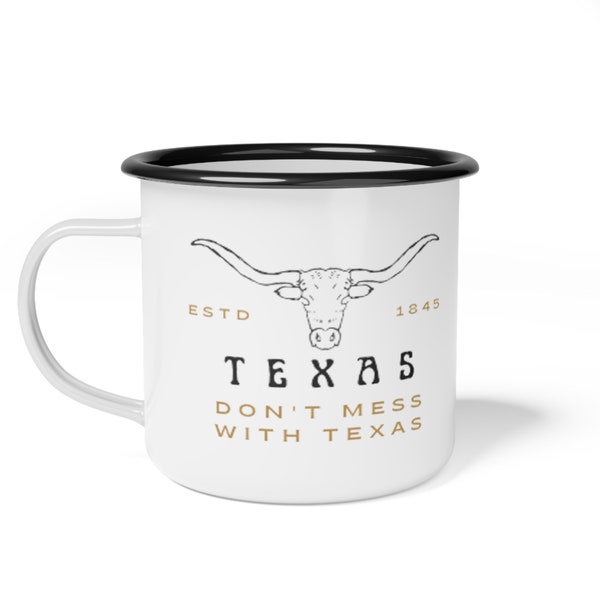 Texas Mug - Etsy