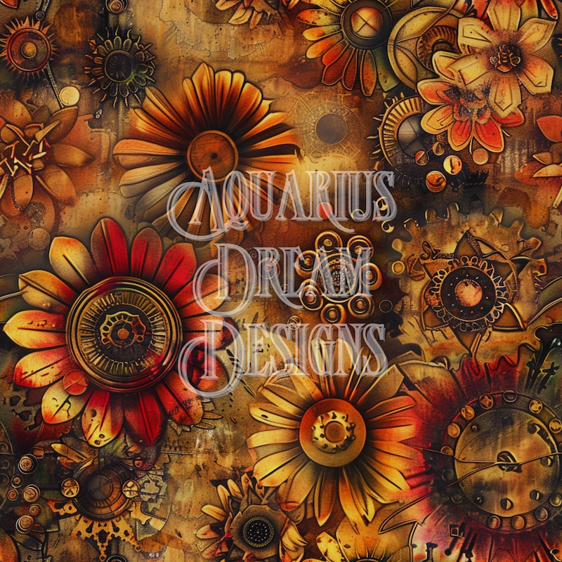 Steampunk Flower - Etsy