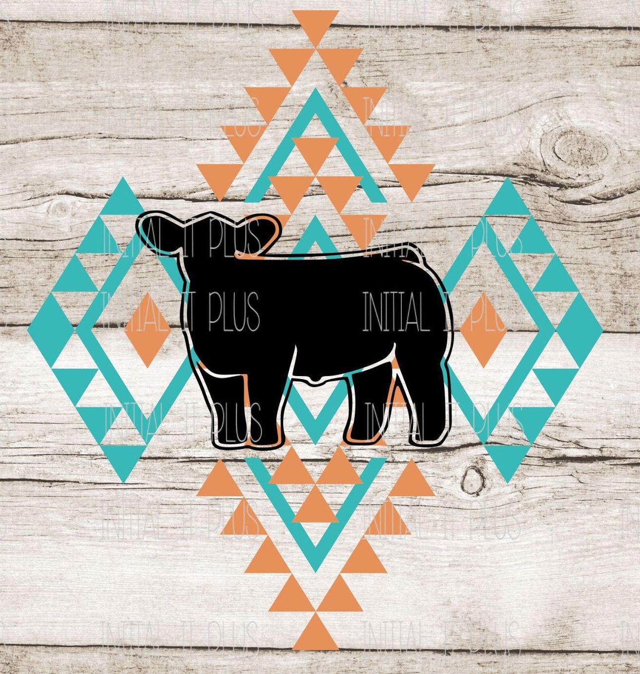 Show Cow Digital File, Stock Show Cow, Show Cow PNG, Show Life Pig PNG ...