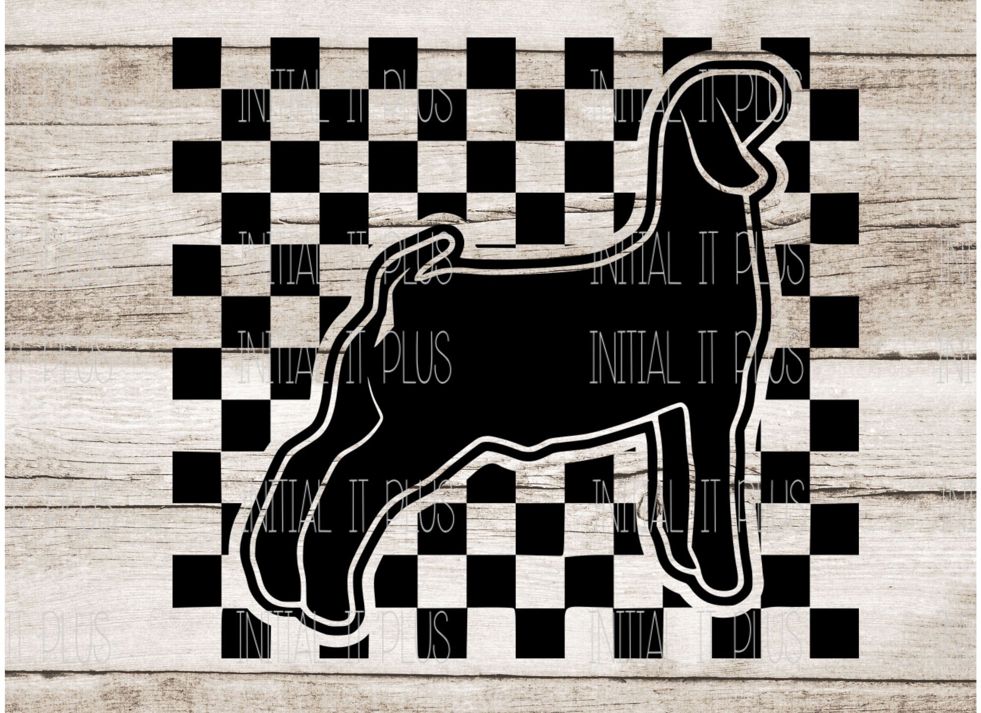 Checker Show Goat Digital File, Stock Show Pig, Show Cow PNG, Show Life ...