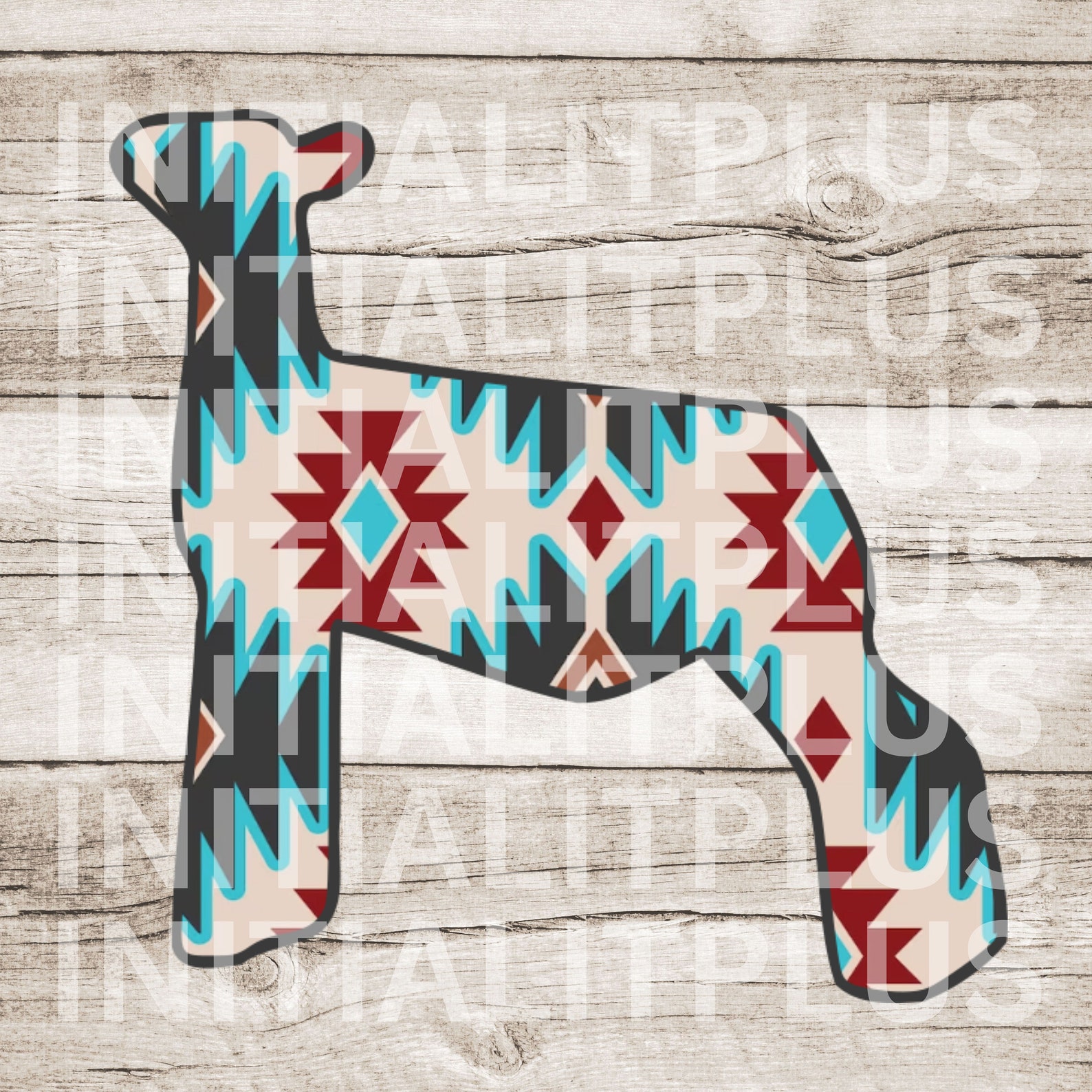 Aztec Show Lamb Digital File, Stock Show Sheep, Show Sheep PNG, Show ...