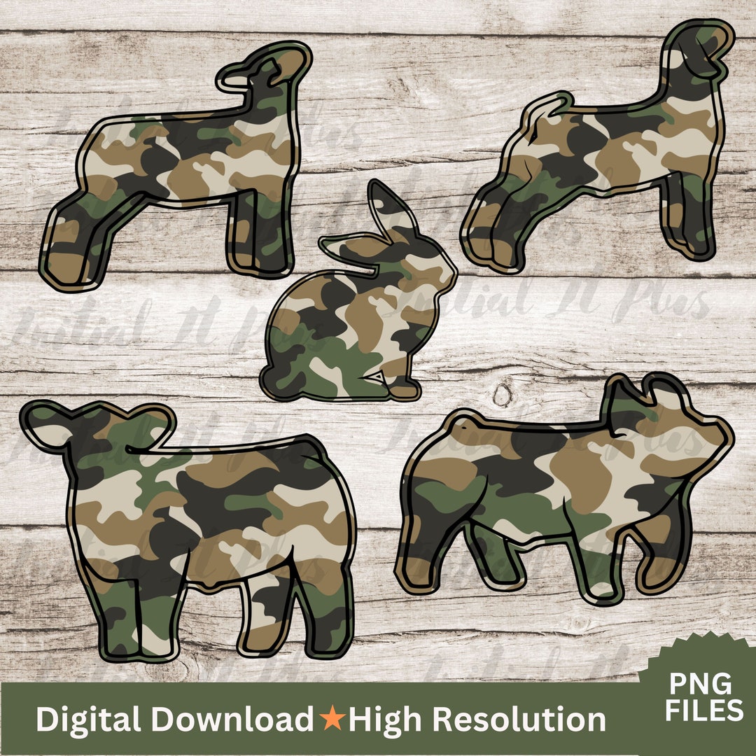 BUNDLE Show Animals Digital File, Stock Show Life, Show Pig PNG, Show ...