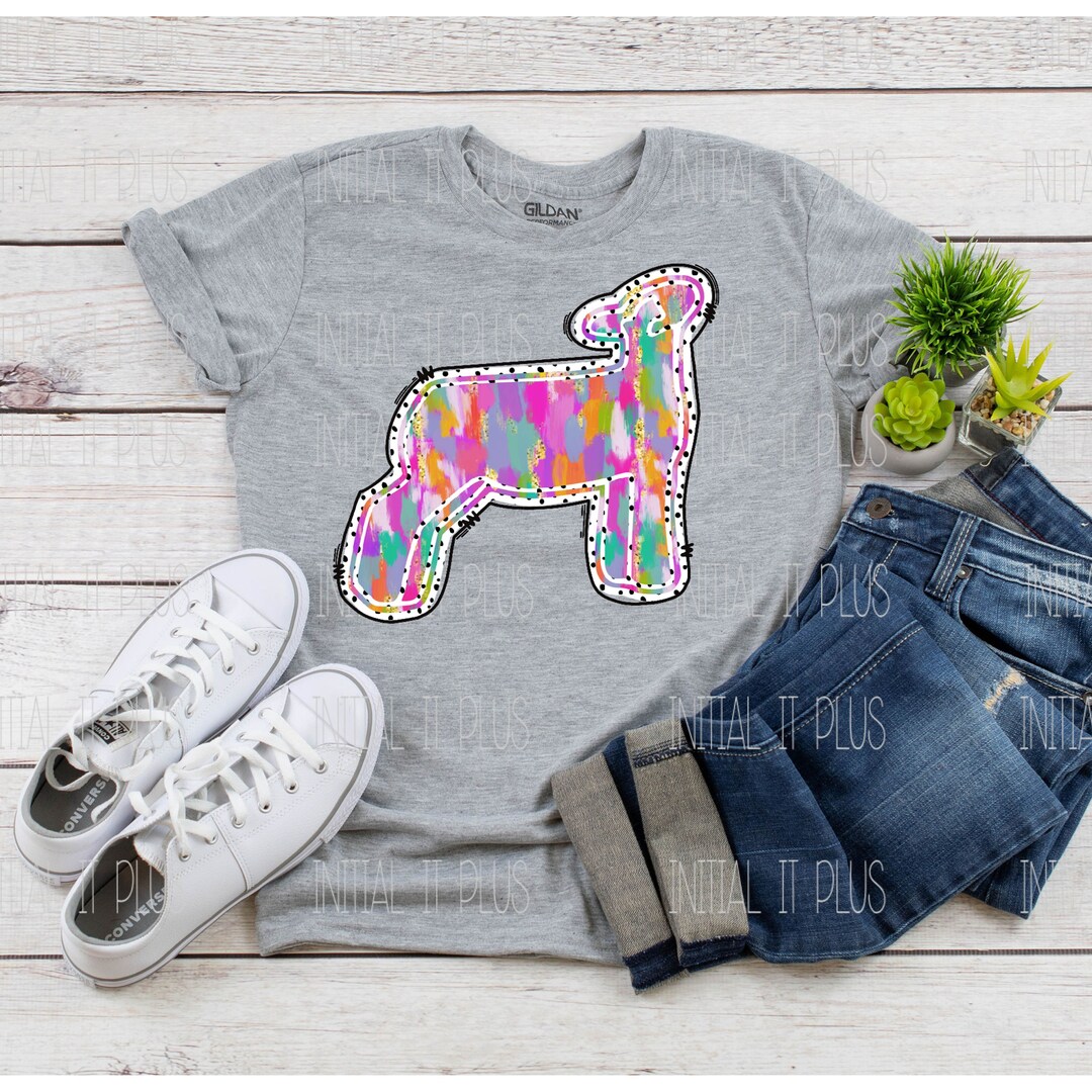 Show Lamb Digital File, Stock Show Life, Show Pig PNG, Show Life Cow ...