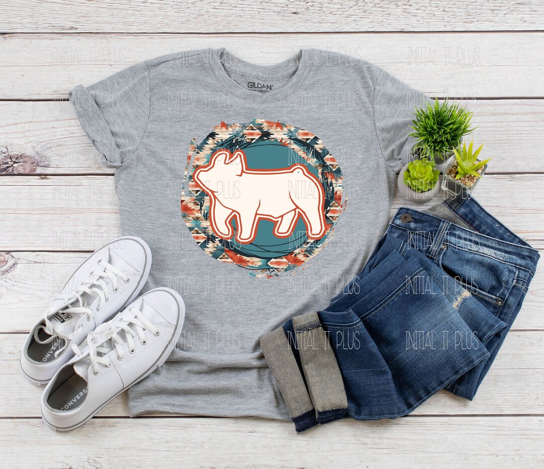 Show Pig Digital File, Stock Show Pig, Show Pig PNG, Show Life Pig PNG ...